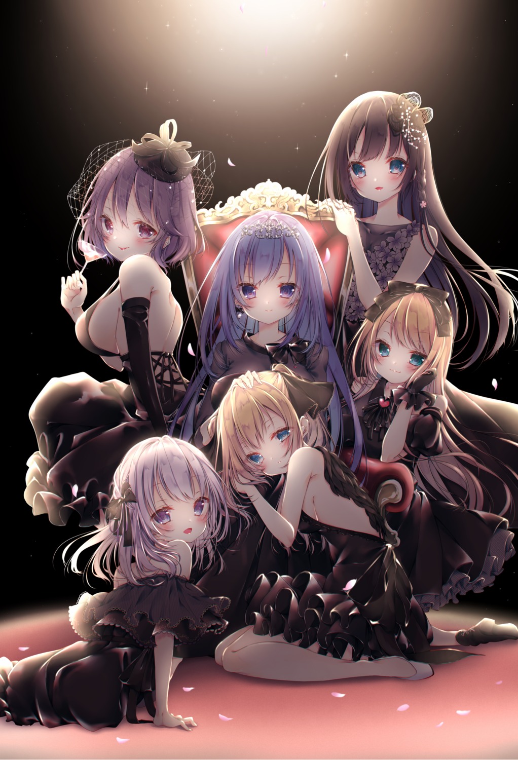 tokitou setsuna emori miku project ekouji ruri emori el emori miku emu alice ezuki luna mitsuya ...